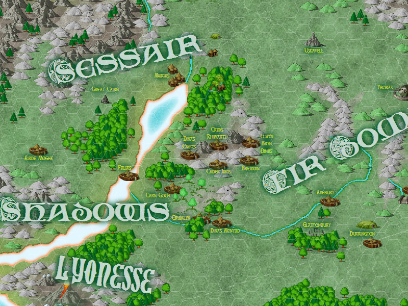 Tir Na Nog Map (Slaine RPG) - First attempt with CC3 — ProFantasy ...