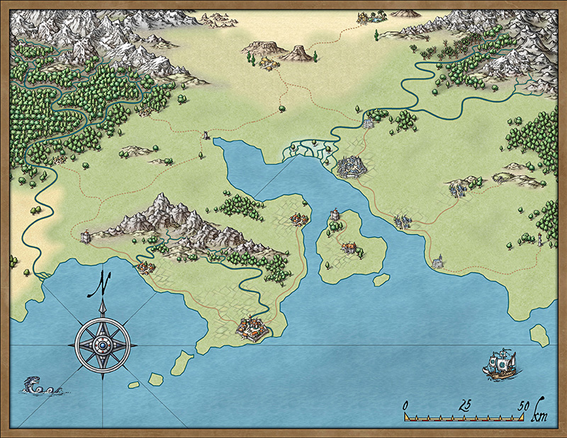 First finished map in CC3+ — ProFantasy Community Forum