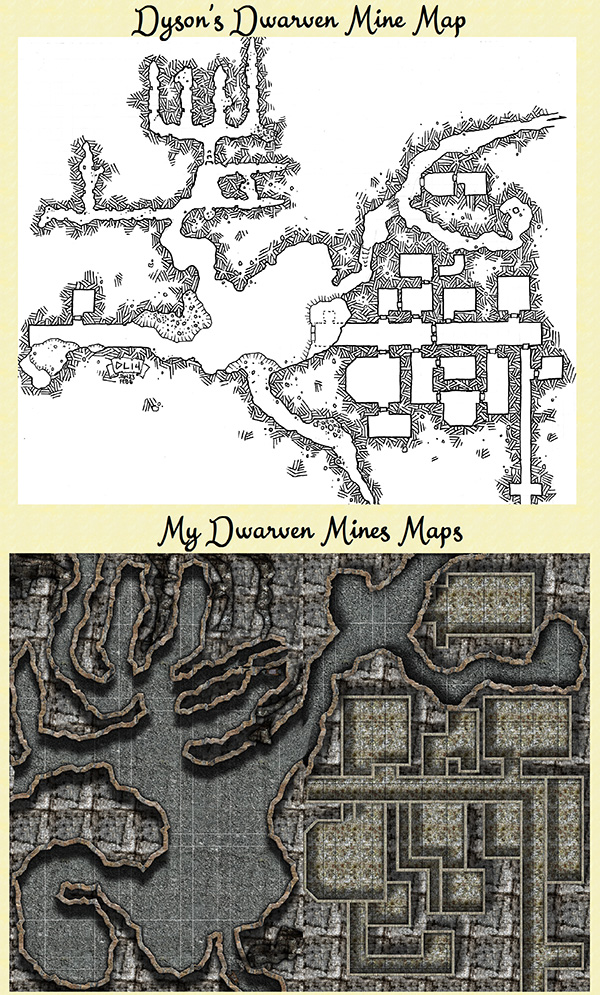 Dyson's Dwarven Mines - WIP first draft — ProFantasy Community Forum