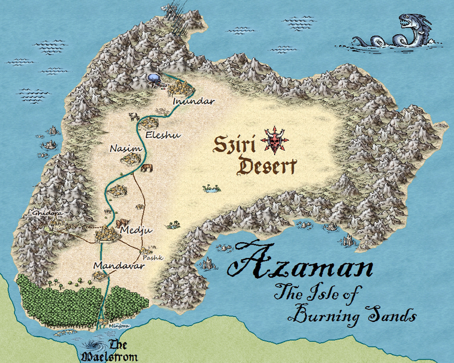 Azaman - The Isle of Burning Sands — ProFantasy Community Forum
