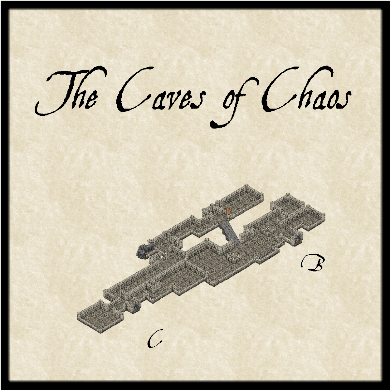 The Keep on the Borderlands Caves of Chaos in 3d — ProFantasy Community ...