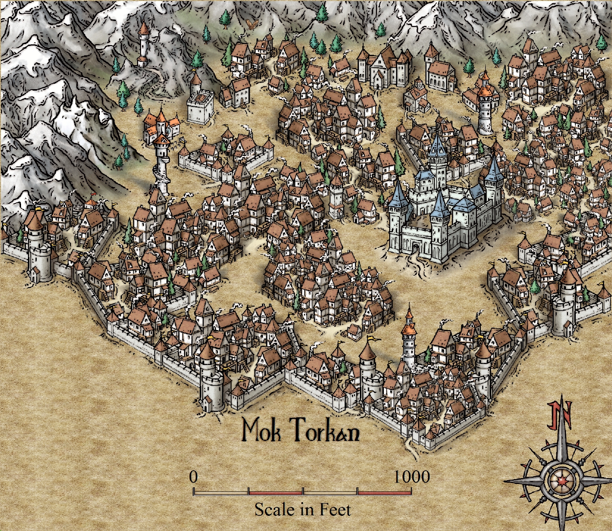 (WIP) City of Mok Torkan — ProFantasy Community Forum