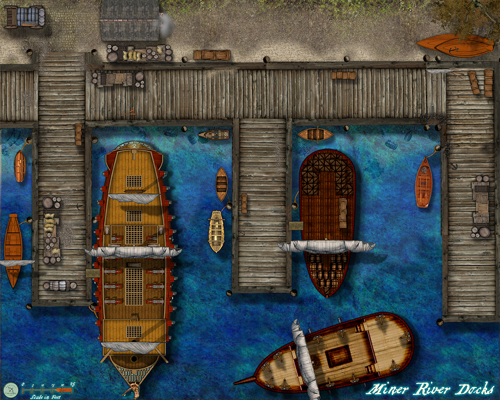 The Miner River Docks — ProFantasy Community Forum