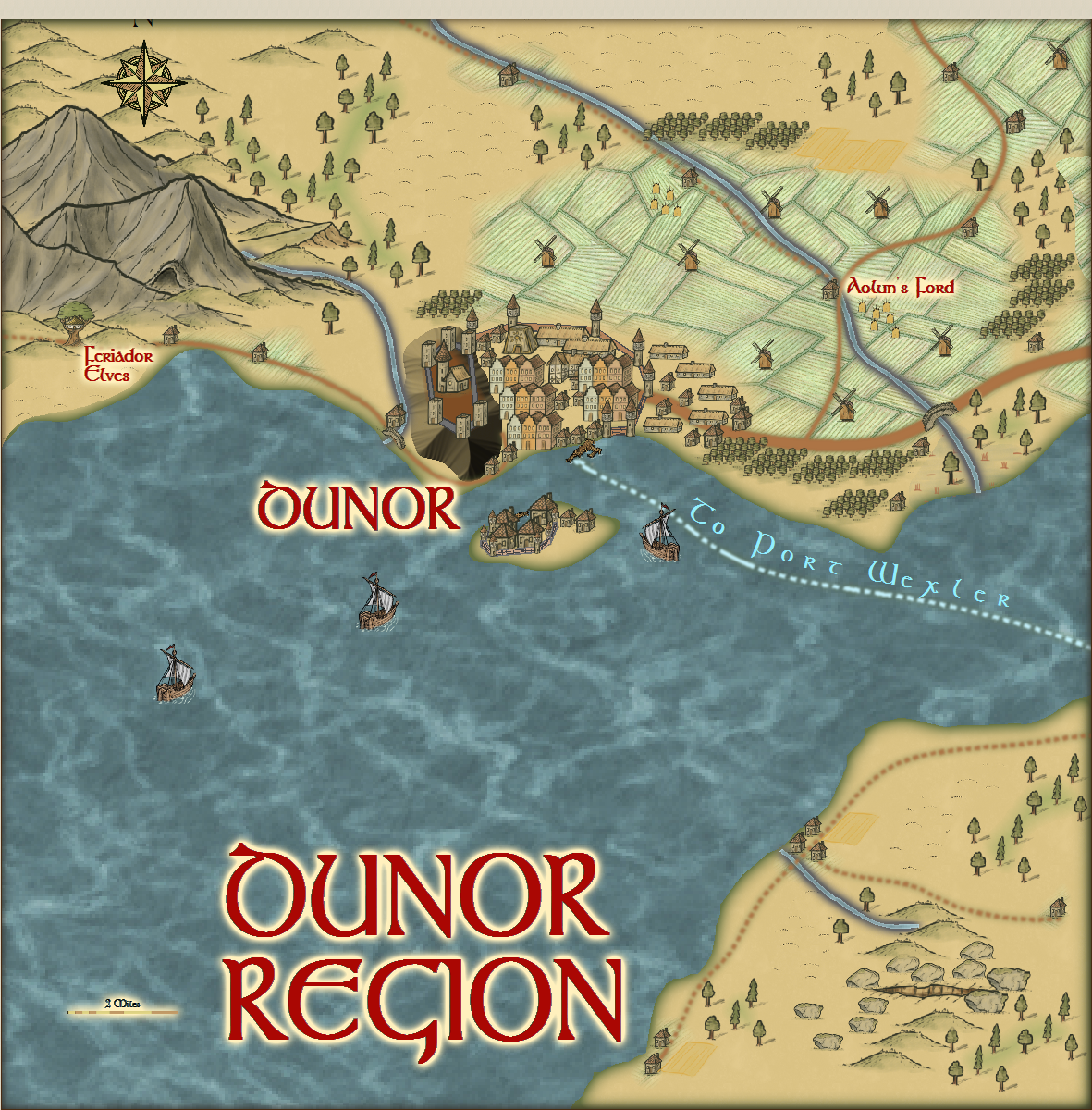 Community Atlas - Dunor Region — ProFantasy Community Forum