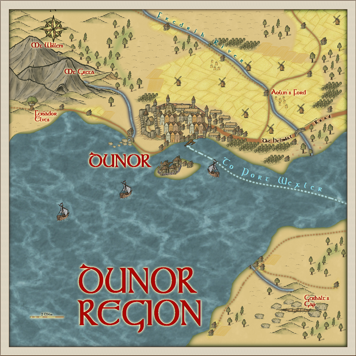 Community Atlas - Dunor Region — ProFantasy Community Forum