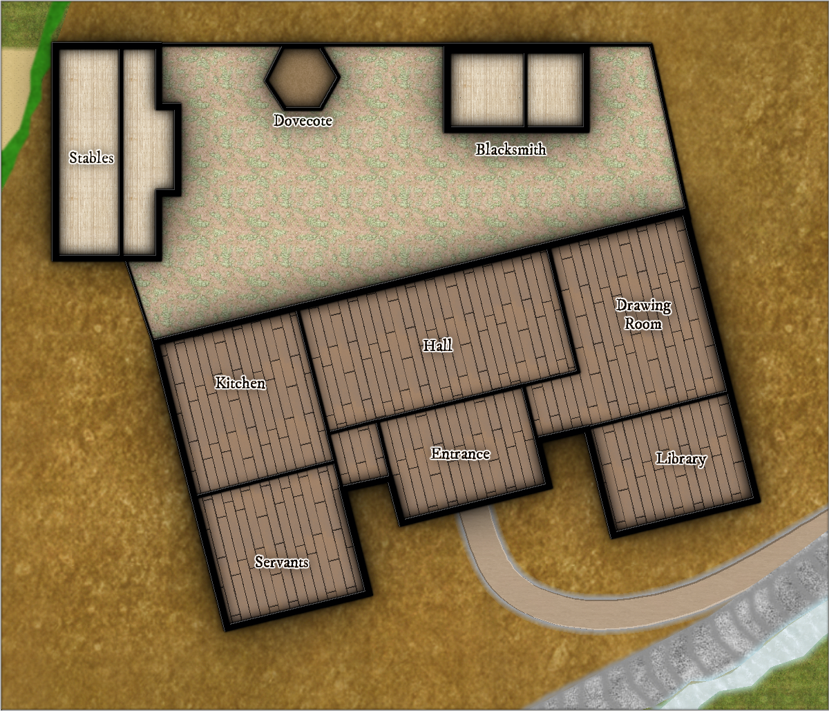 Community Atlas and Challenge - Sir Lionel Poncegraf's Manor house ...