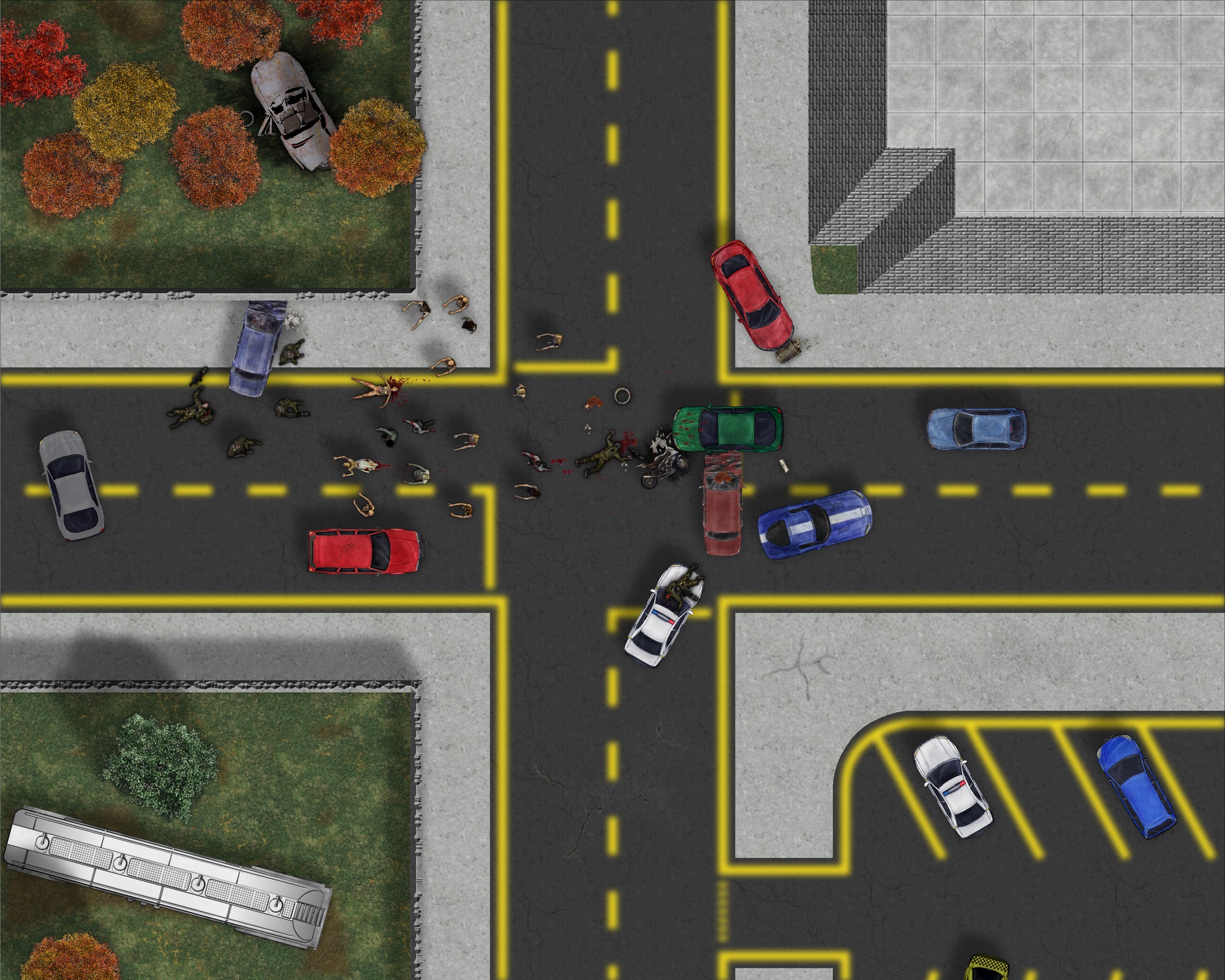 Zombie Attack: A Modern's Map Exercise — ProFantasy Community Forum