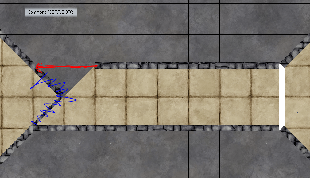 Connecting a corridor to an angled room — ProFantasy Community Forum