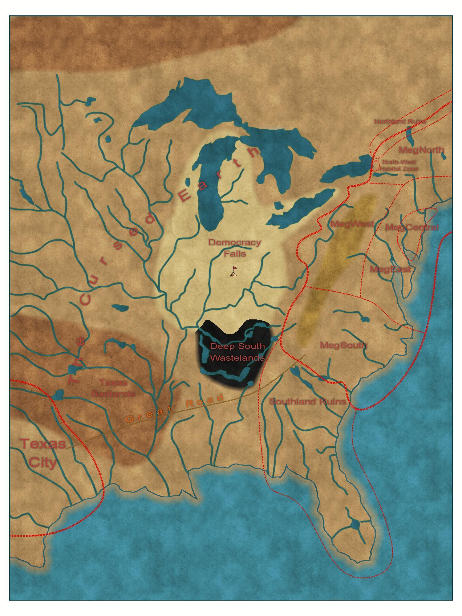 First map feedback, and tips on how to make text more readable ...